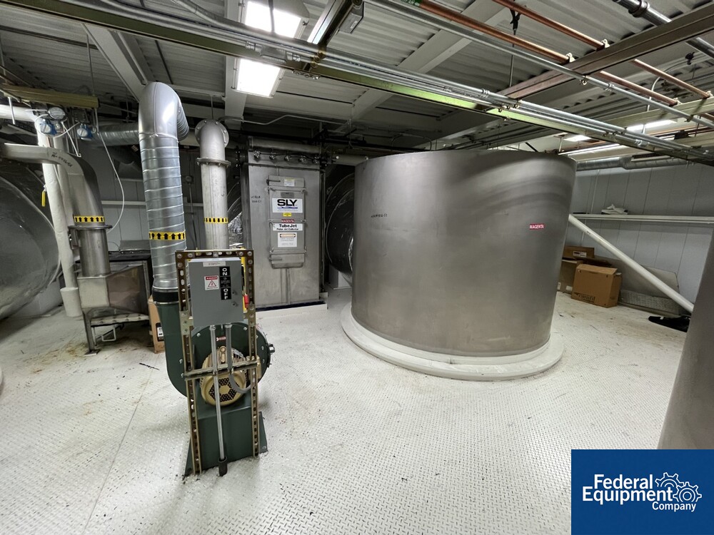 8' GEA Niro Spray Tower Congealer Dryer, S/S, Model SD-12.5-N | Federal ...