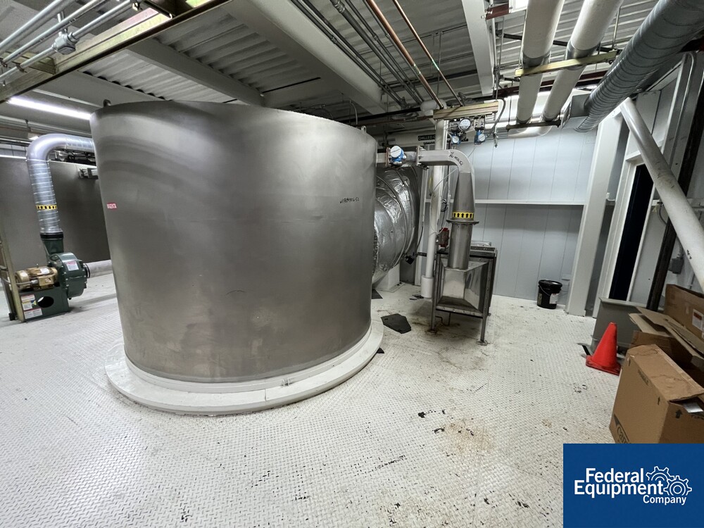 8' GEA Niro Spray Tower Congealer Dryer, S/S, Model SD-12.5-N | Federal ...