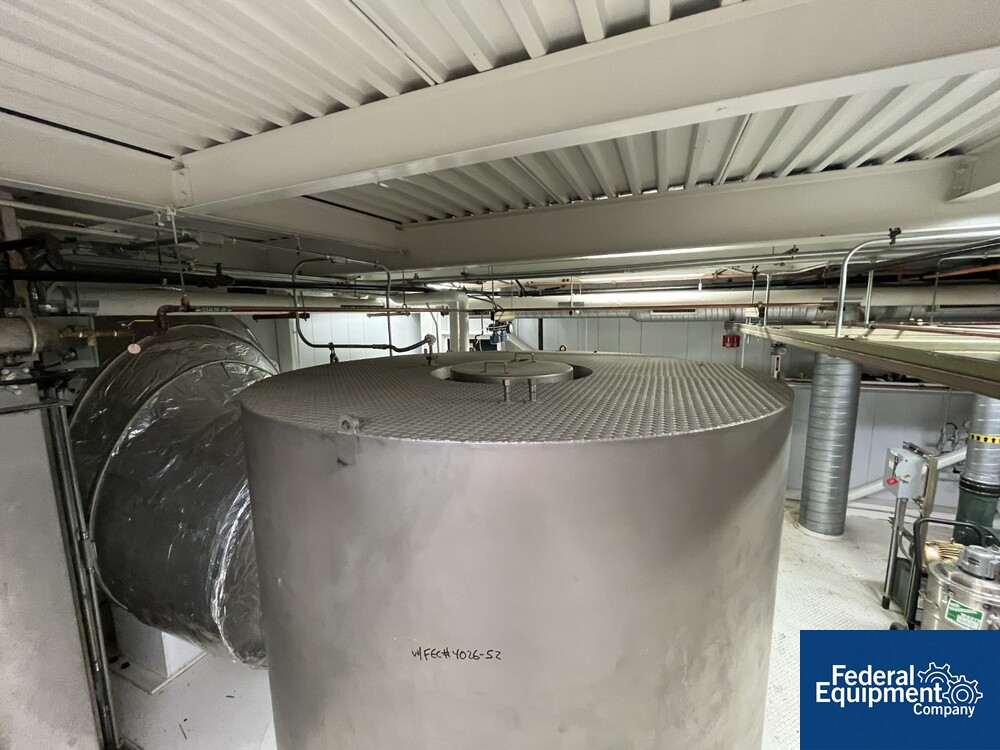 8' GEA Niro Spray Tower Congealer Dryer, S/S, Model SD-12.5-N | Federal ...