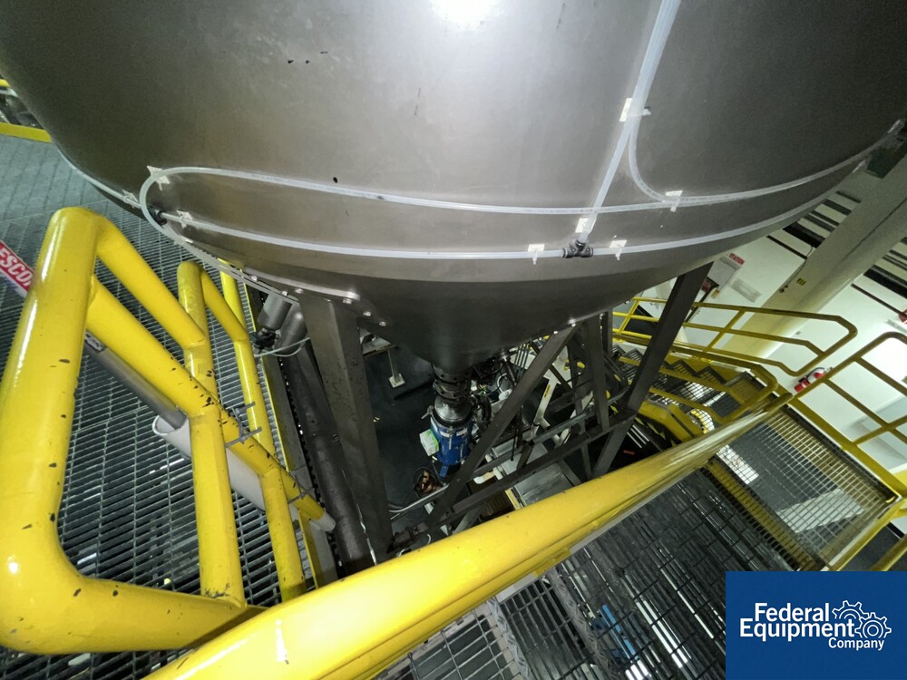 8' GEA Niro Spray Tower Congealer Dryer, S/S, Model SD-12.5-N | Federal ...