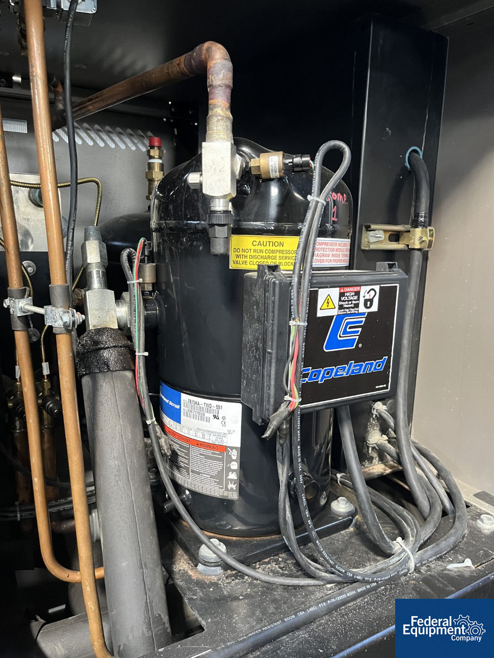 20 Ton Conair Chiller, Model W2-20, Water Cooled | Federal Equipment ...