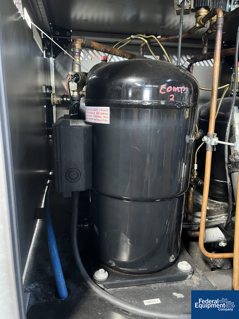 20 Ton Conair Chiller, Model W2-20, Water Cooled | Federal Equipment ...