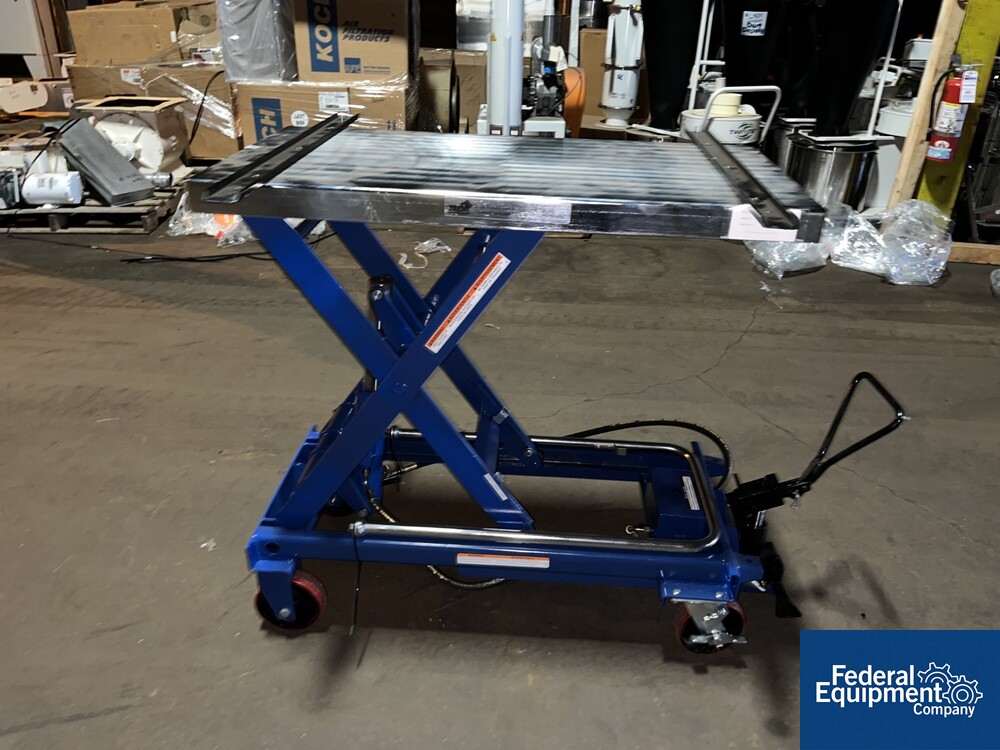 Vestil Lift Table, Model AIR-1750-AIR, 1750# | Federal Equipment Company