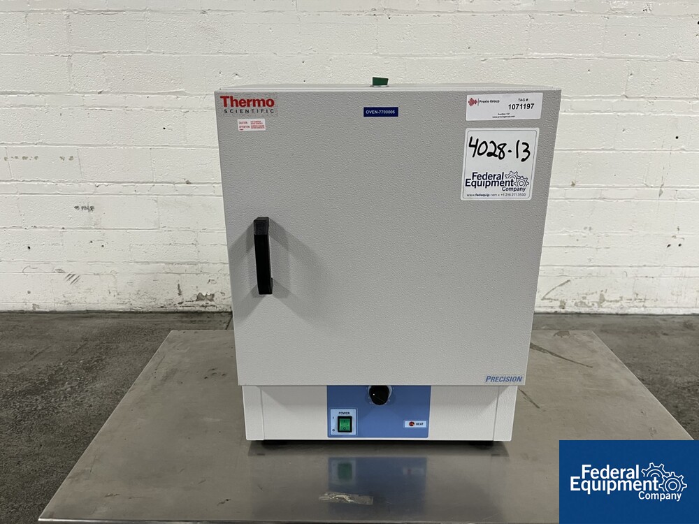 Thermo Scientific Precision Incubator Federal Equipment Company