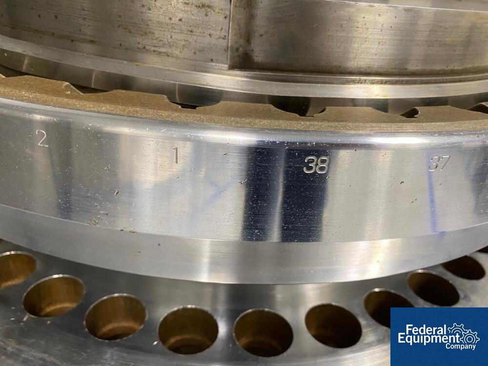 38 Station Elizabeth Hata Tablet Press Turret, Model CUX MSU | Federal ...