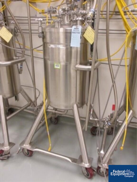 100 Liter GS Stainless Receiver Tank, S/S, 15# | Federal Equipment Company