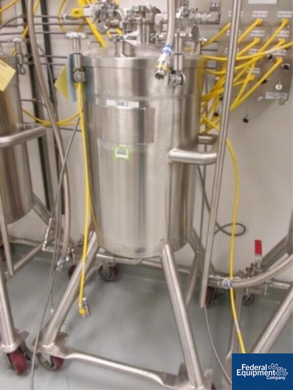 100 Liter GS Stainless Receiver Tank, S/S, 15# | Federal Equipment Company