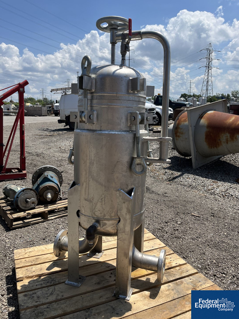 Rosedale Dual Basket Filter, S/S, 150# | Federal Equipment Company