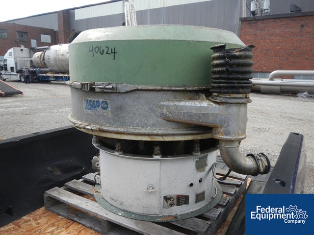 48" SWECO SCREEN, 304 S/S, SINGLE DECK | Federal Equipment Company