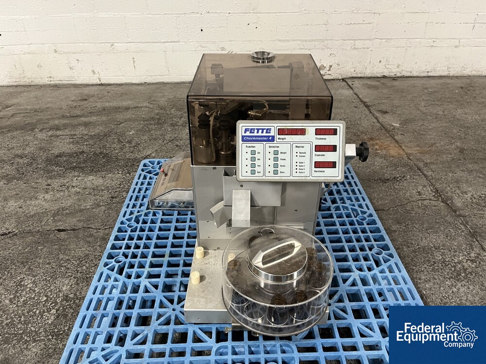 Fette Checkmaster Tablet Tester | Federal Equipment Company