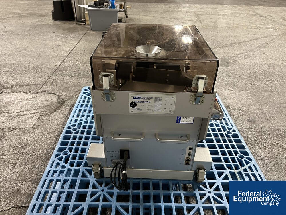 Fette Checkmaster Tablet Tester | Federal Equipment Company