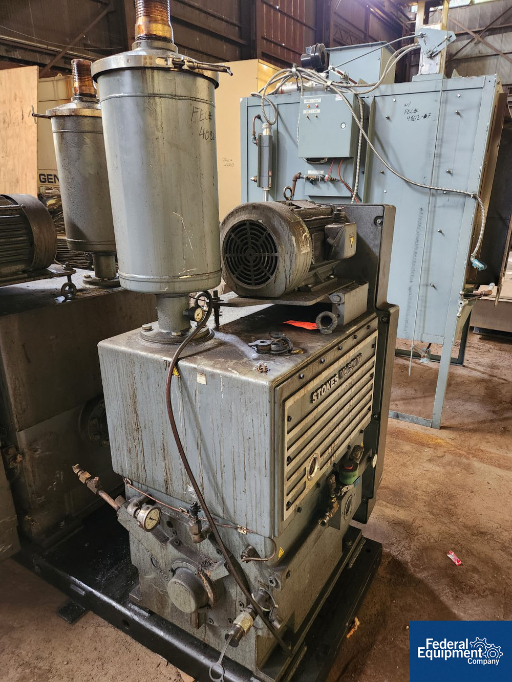 Edwards Vacuum Pump, Model 900-412, 10 HP | Federal Equipment Company