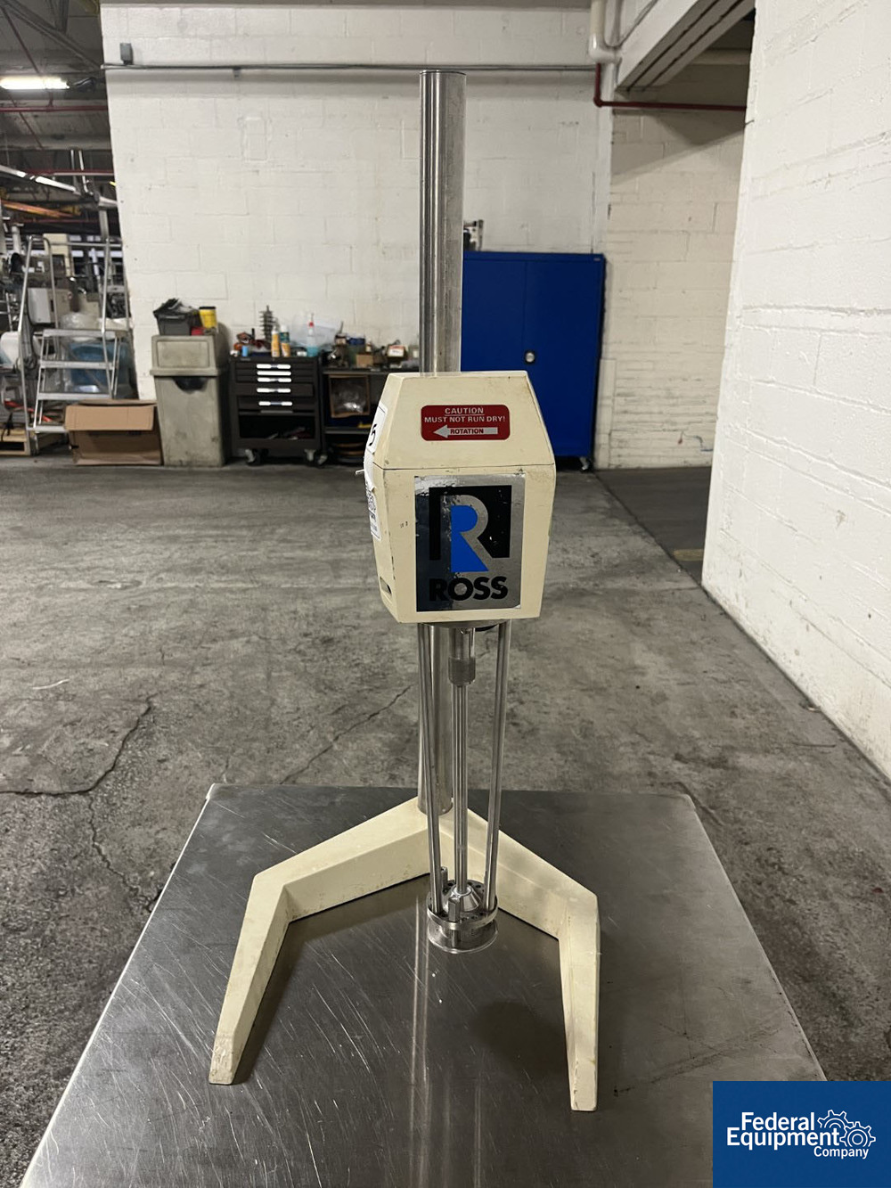 Ross Homogenizer, Model MR100L | Federal Equipment Company
