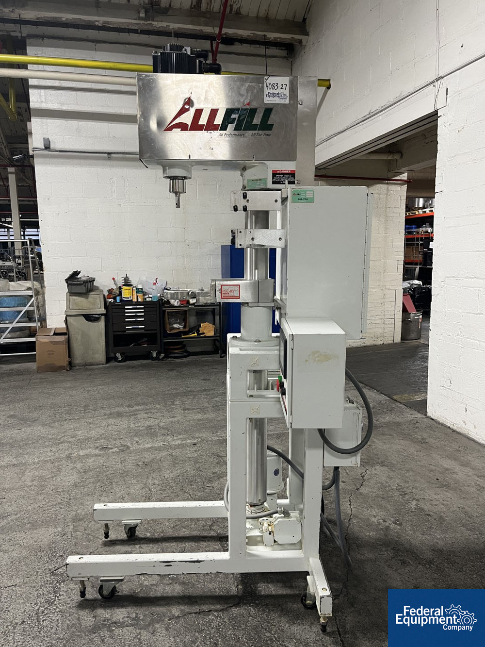 All-Fill Single Head Powder Filler | Federal Equipment Company