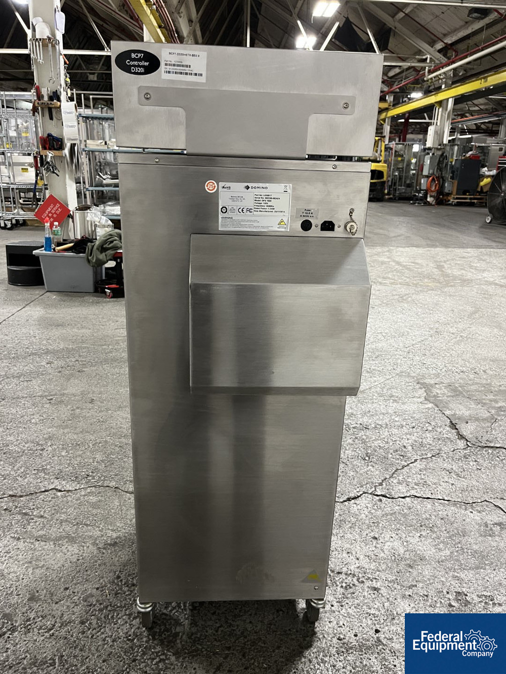 Domino Fume Extraction System, Model DPX1000 | Federal Equipment Company