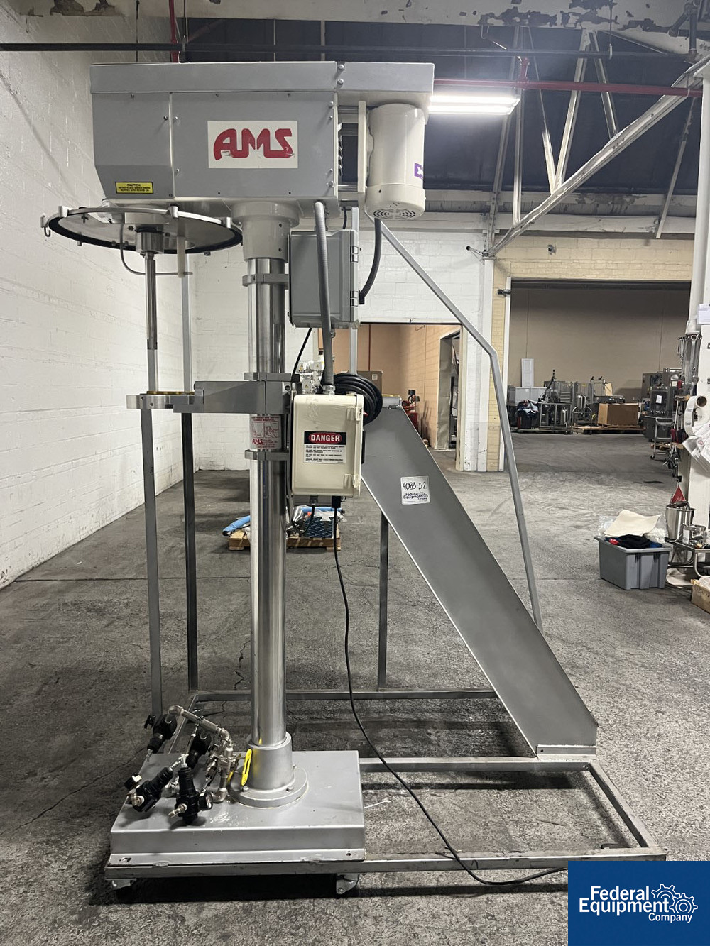 AMS Single Head Powder Filler | Federal Equipment Company