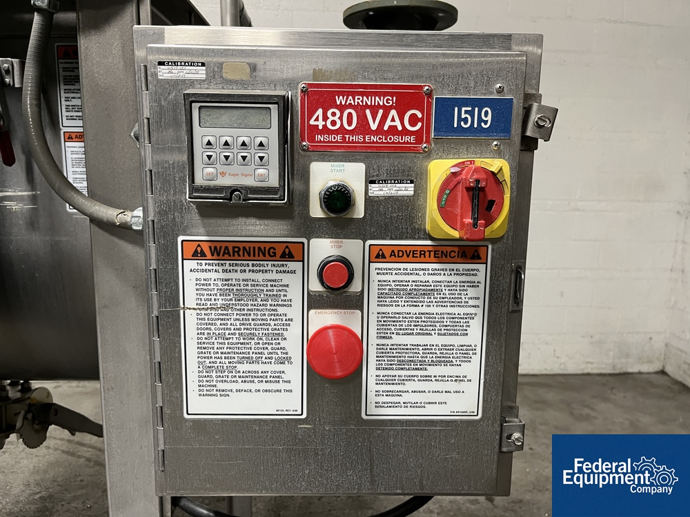 Marion Paddle Blender, 10 Cu Ft | Federal Equipment Company