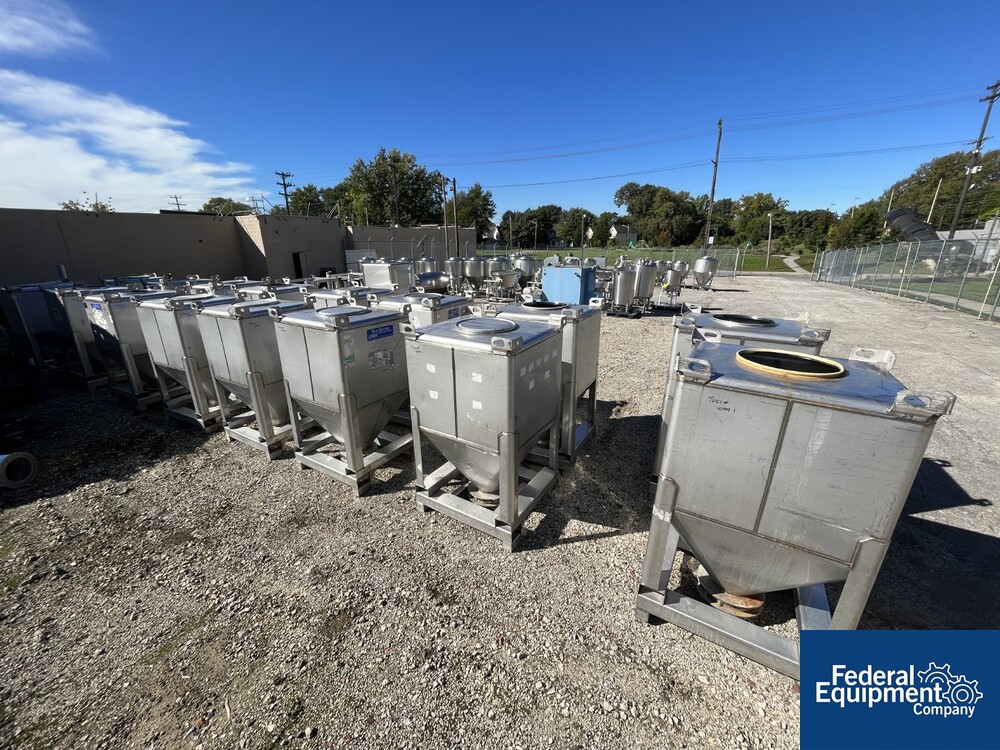 Custom Metalcracft Transtore Tote Bin, S/S | Federal Equipment Company