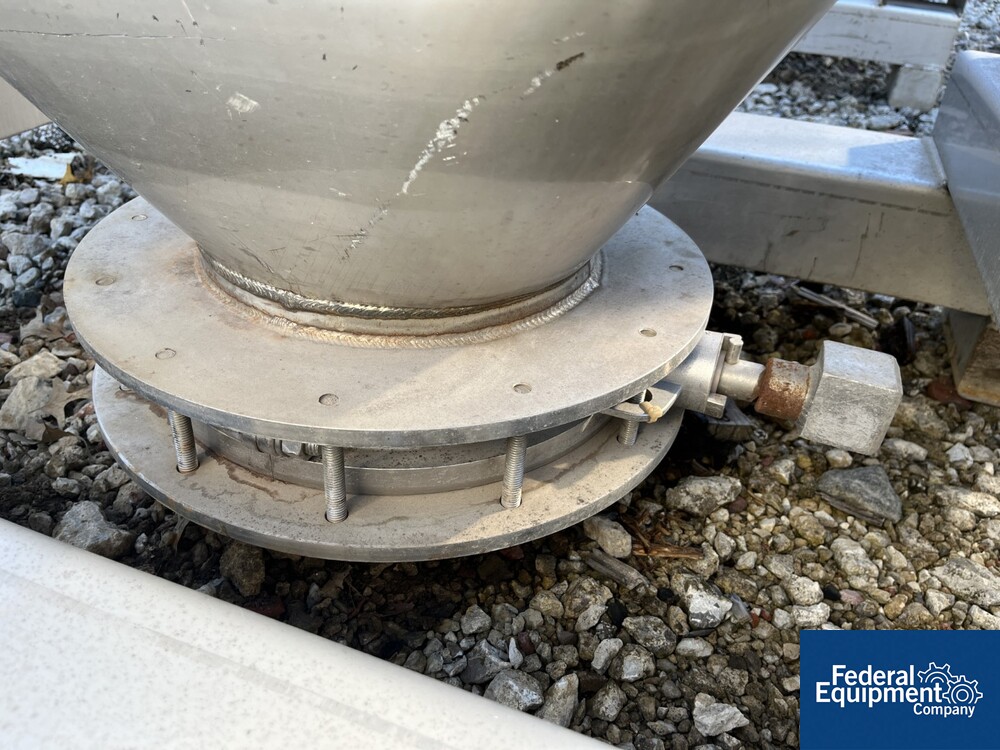 Custom Metalcracft Transtore Tote Bin, S/S | Federal Equipment Company