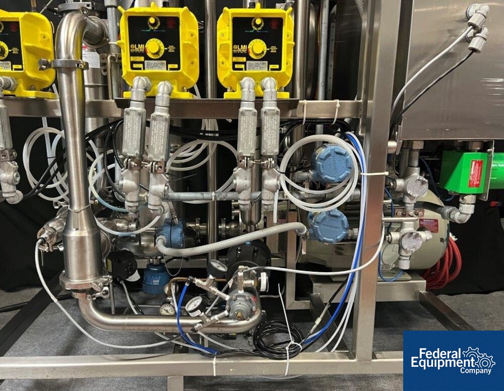 Sani-Matic CIP Skid, Model CIPOS-22-P-PH | Federal Equipment Company