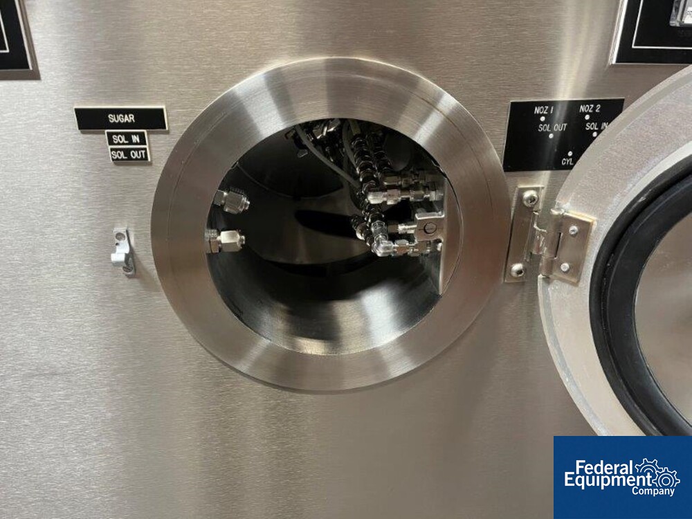 24" Vector HI-COATER, Model HC48/60, S/S | Federal Equipment Company