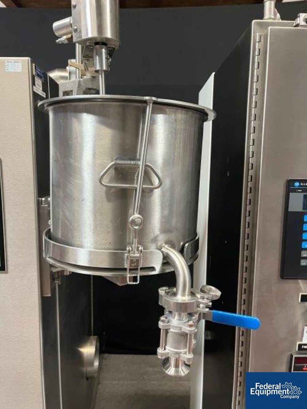 24" Vector HI-COATER, Model HC48/60, S/S | Federal Equipment Company