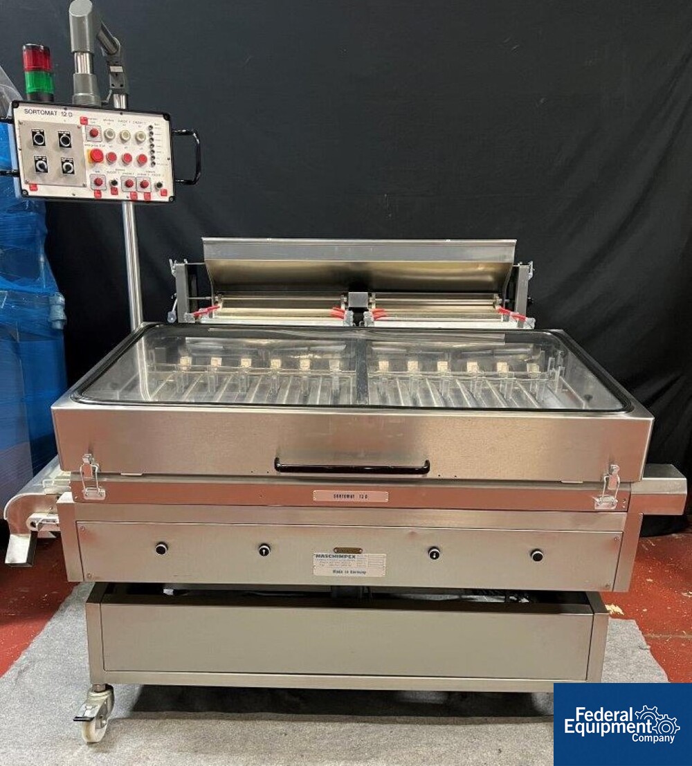 Maschimpex Tablet Roll Sorter, Model Sortmat D12 | Federal Equipment ...