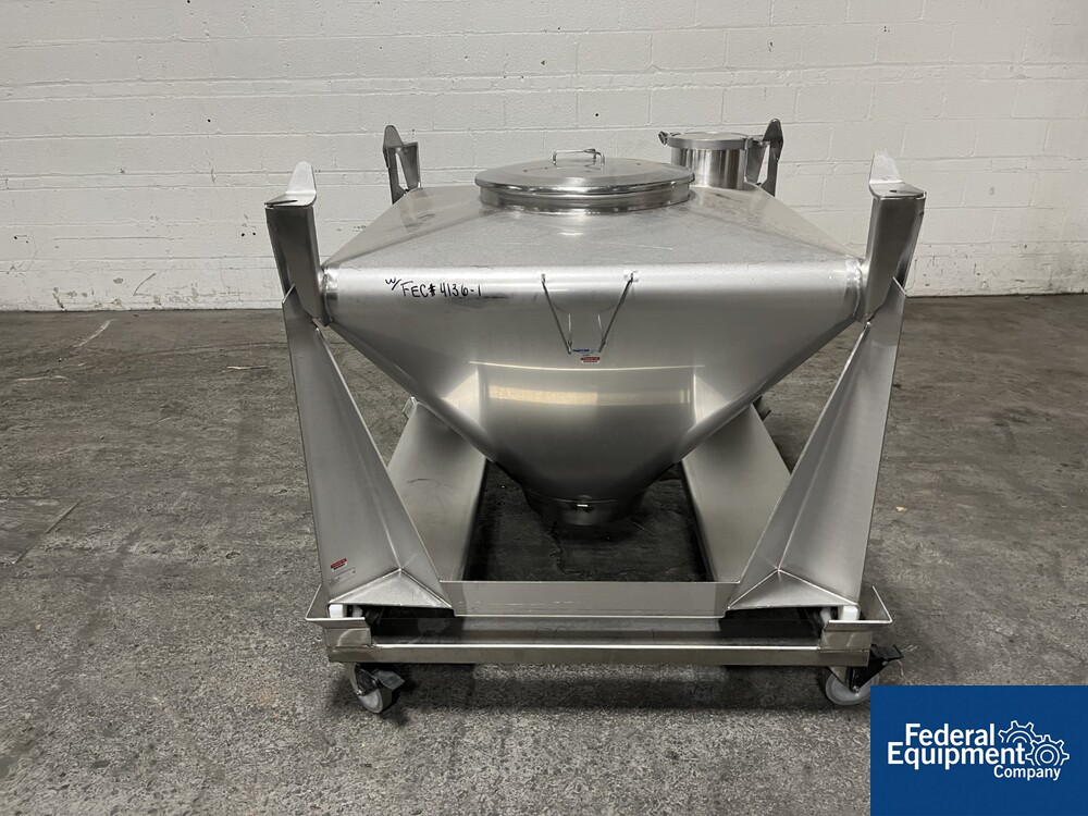500 Liter Matcon IBC Bin, S/S | Federal Equipment Company