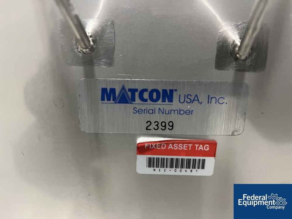 500 Liter Matcon IBC Bin, S/S | Federal Equipment Company