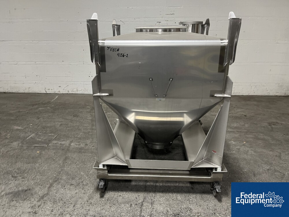 1,000 Liter Matcon IBC Bin, S/S | Federal Equipment Company