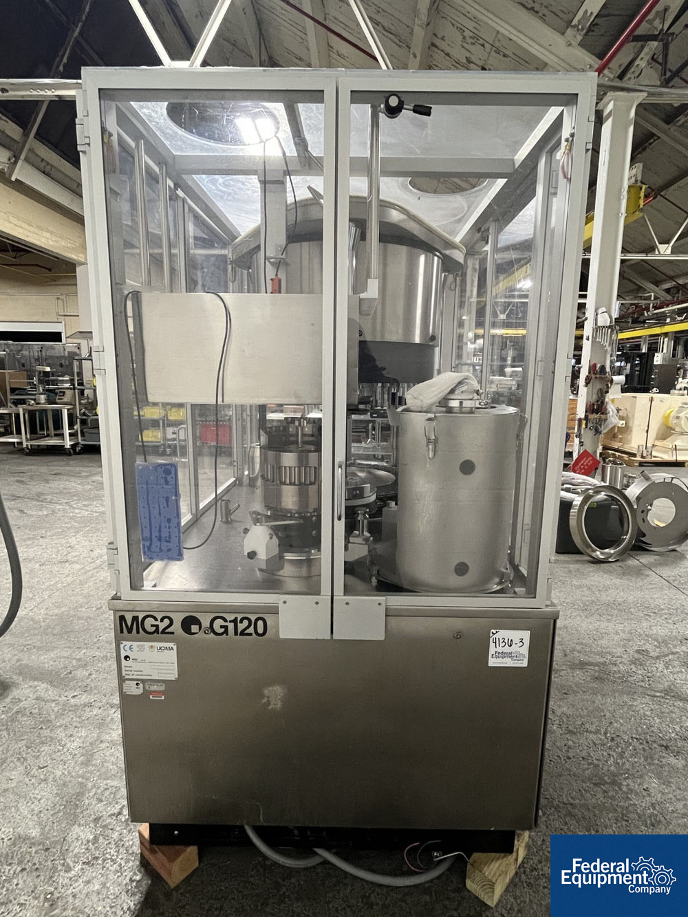MG2 Capsule Filler, Model G120 | Federal Equipment Company