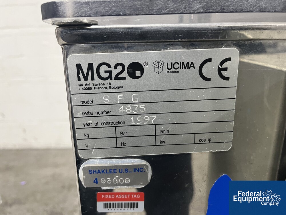 MG2 Capsule Filler, Model G120 | Federal Equipment Company