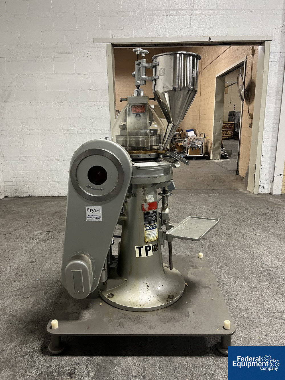 Key International Tablet Press, Model DB16, 16 Station | Federal Equipment Company