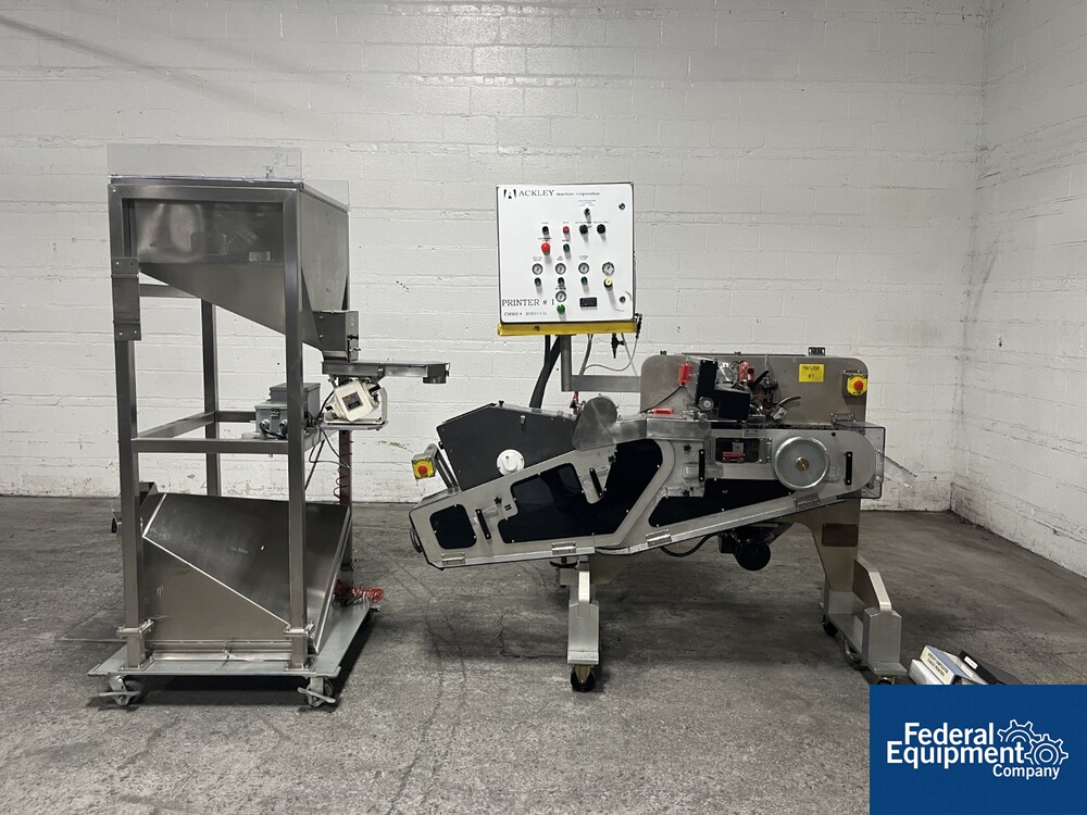 Ackley Cantilever Tablet Printer with Tablet Feeding System Eriez D30A ...