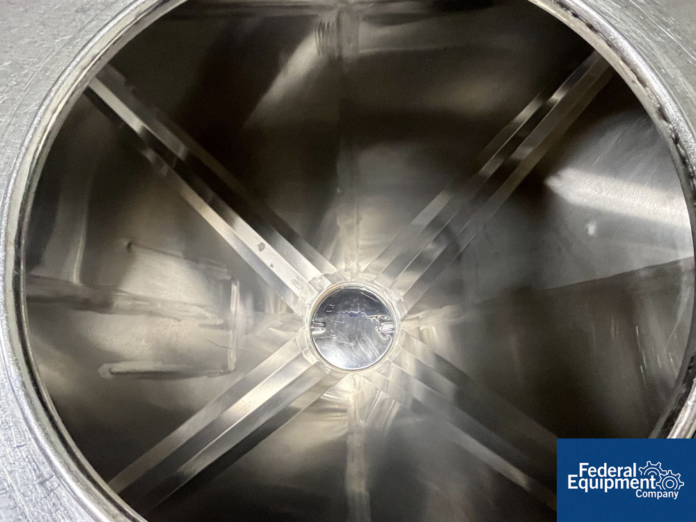 48" x 42" x 10" Tote Systems Stainless Steel Transfer Bins | Federal ...