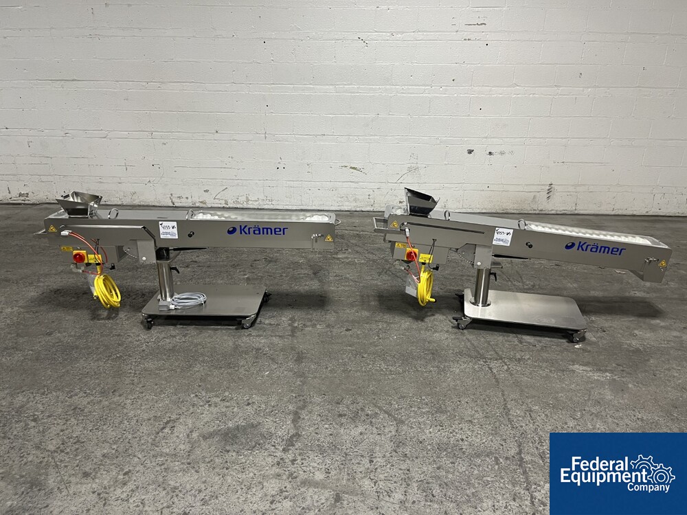 Two Kramer Tablet Conveyors, KB7020 | Federal Equipment Company