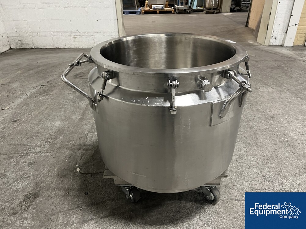 40 Gal Ross Mixer Mixing Can, S/S | Federal Equipment Company