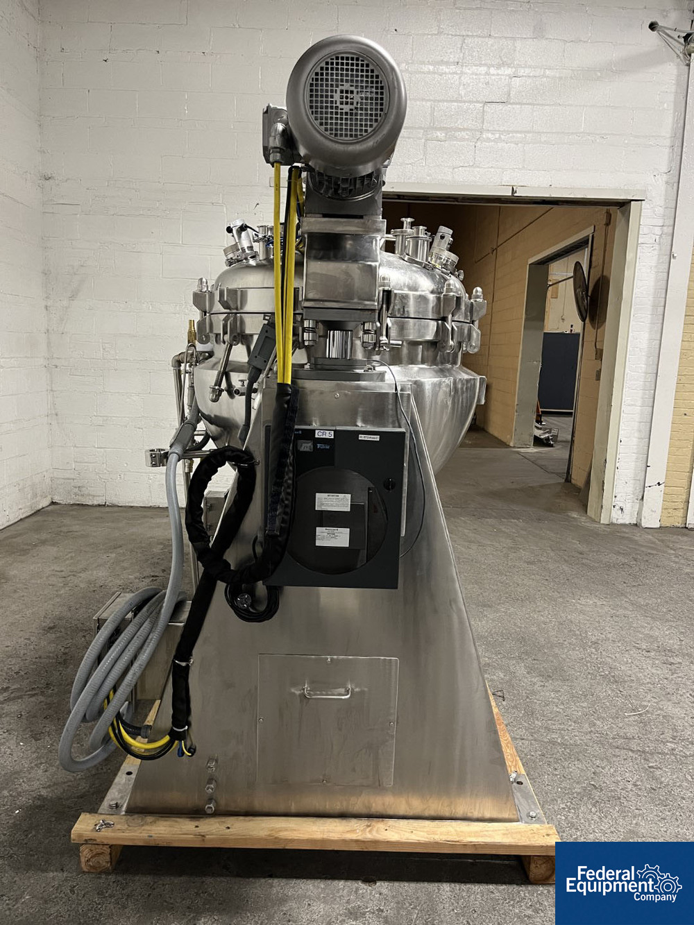 250 Liter Ross Turbo Emulsifier, 316L S/S, Model TE3-250 | Federal Equipment Company