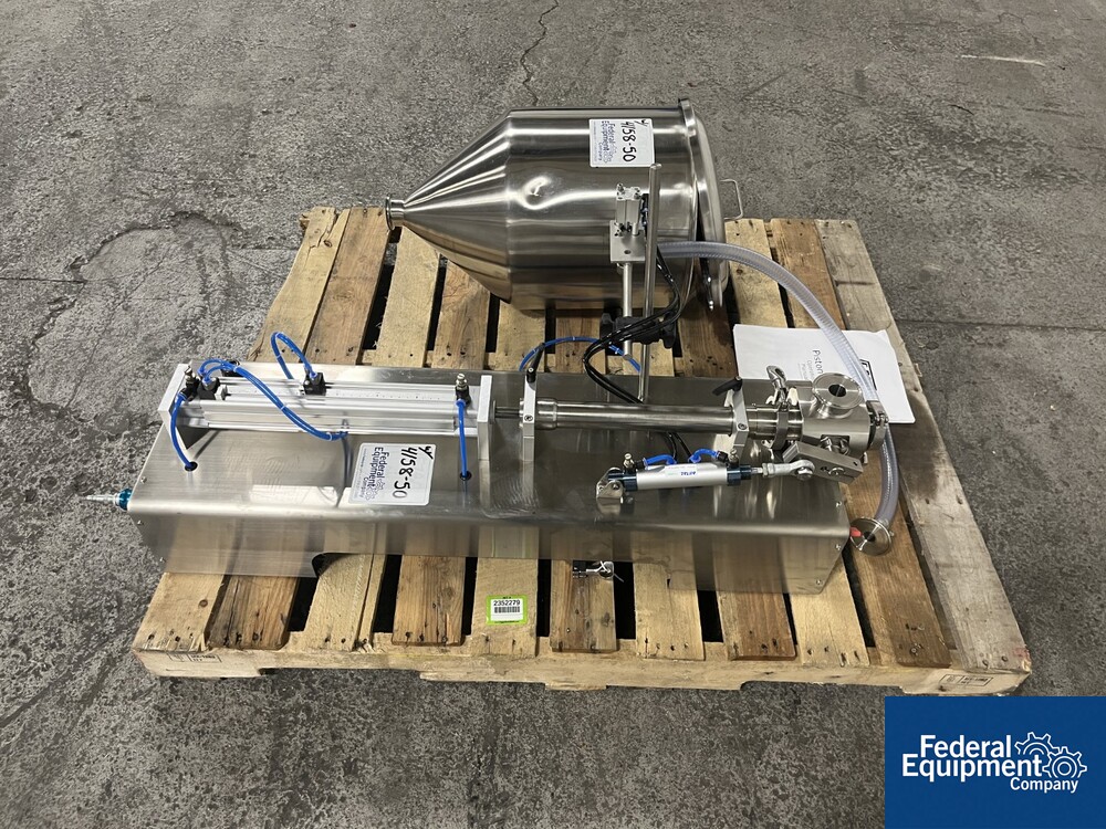 E-Pak Single Head Piston Filler, Model FPV-1025 | Federal Equipment Company