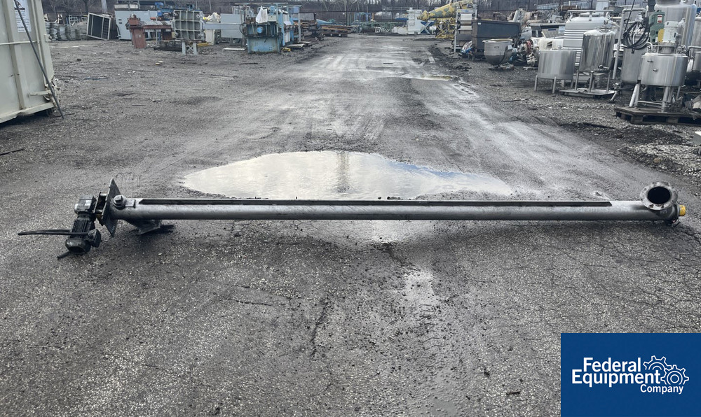 15' S Howes Screw Conveyor, S/S | Federal Equipment Company