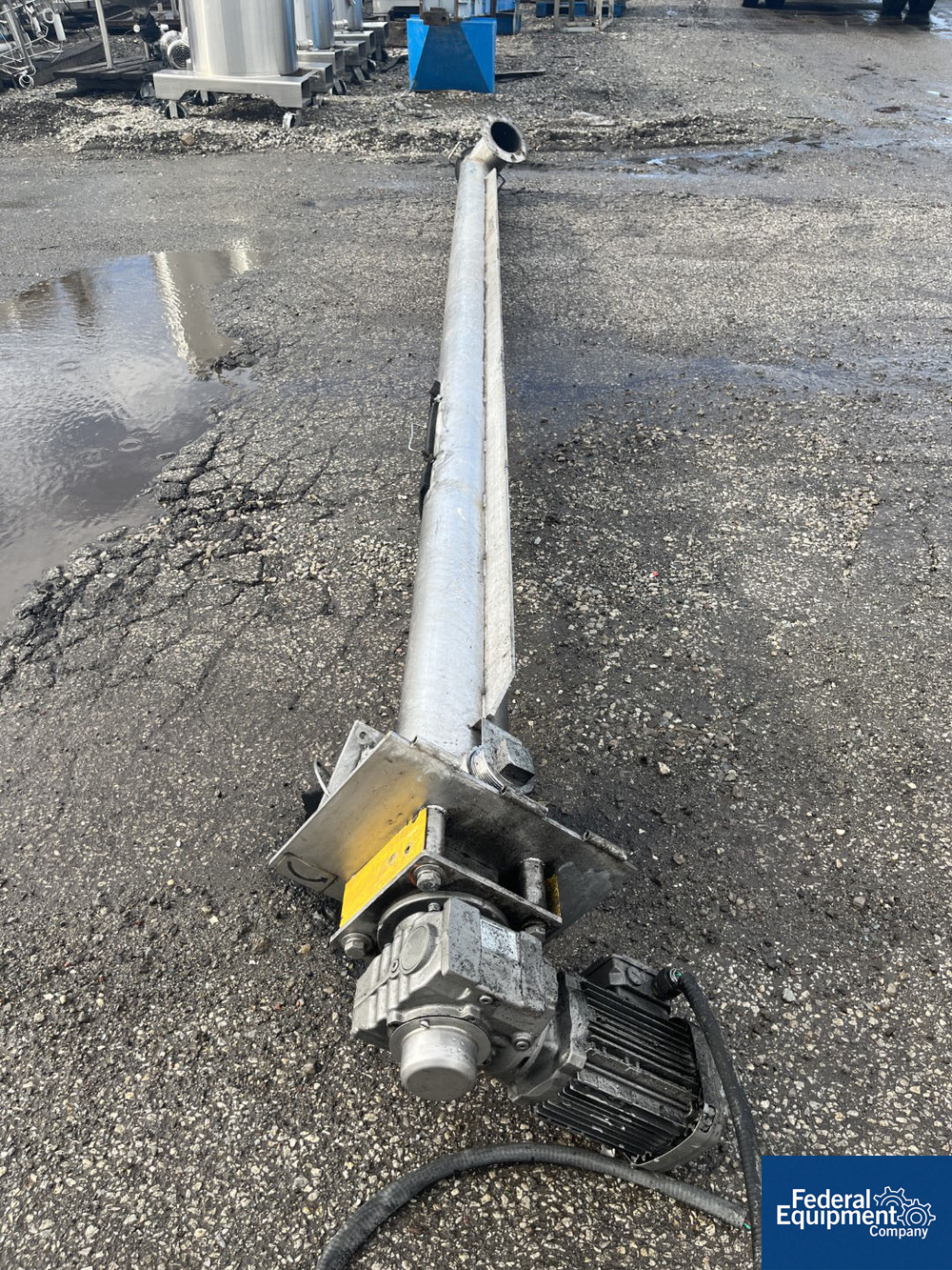 15' S Howes Screw Conveyor, S/S | Federal Equipment Company