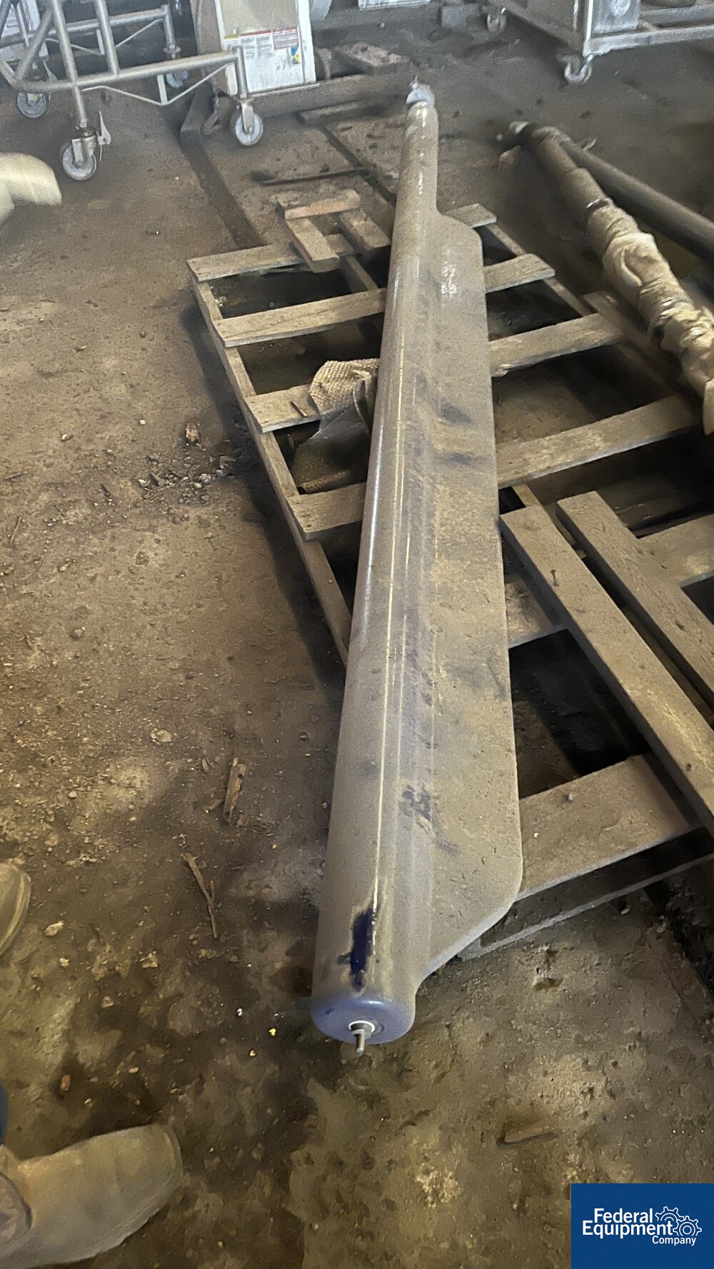 4000 gal Pfaudler Glass Lined Fin Baffle | Federal Equipment Company