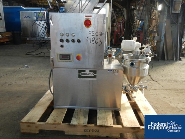 KORUMA COLLOID MILL, 316 S/S, MODEL V 60/10 | Federal Equipment Company