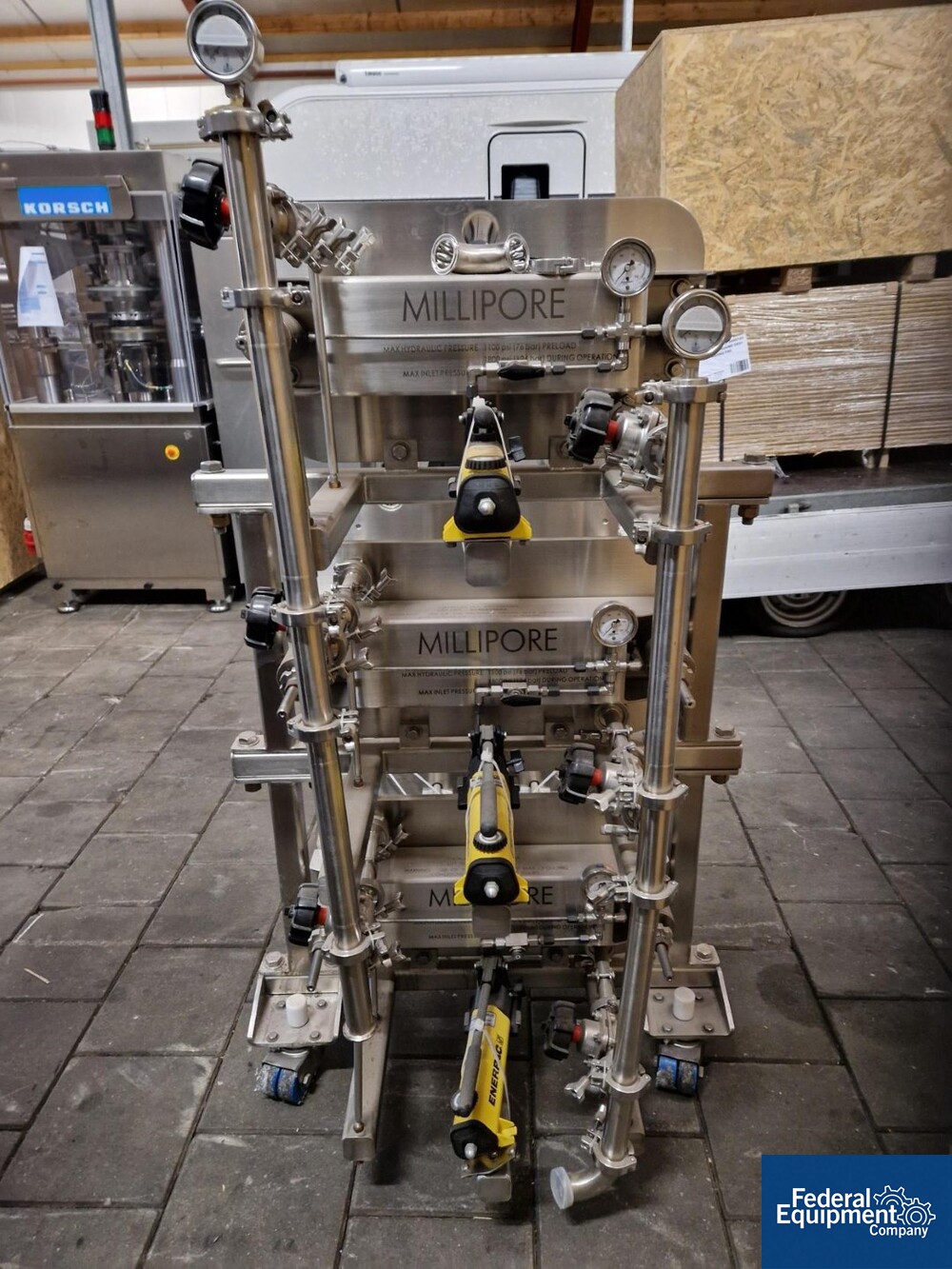 Millipore Process Scale Holders MP0DSYS3A for Pod Filters | Federal ...