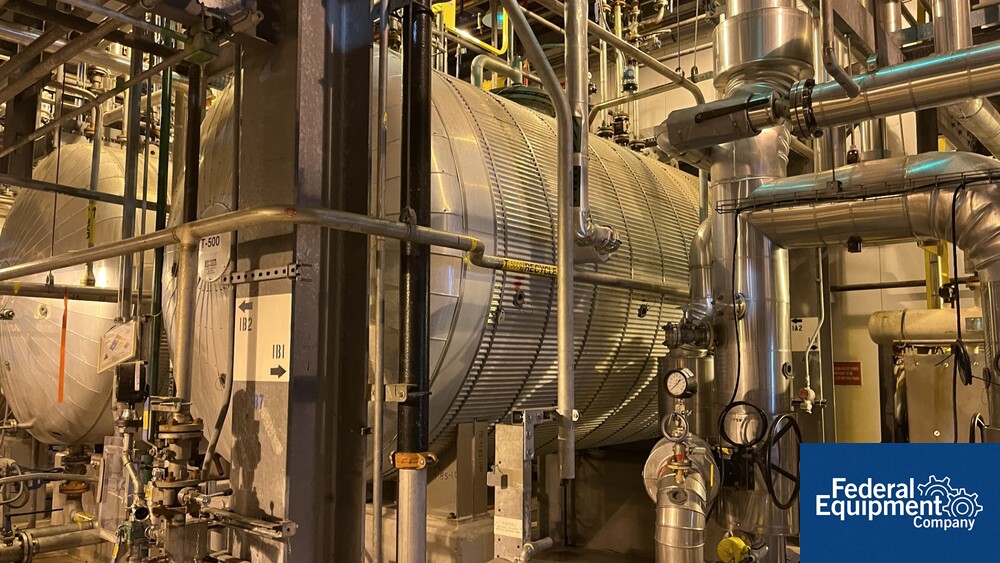 5,000 Gal Industrial Alloy Horizontal Receiver Tank, S/S, 50# | Federal ...