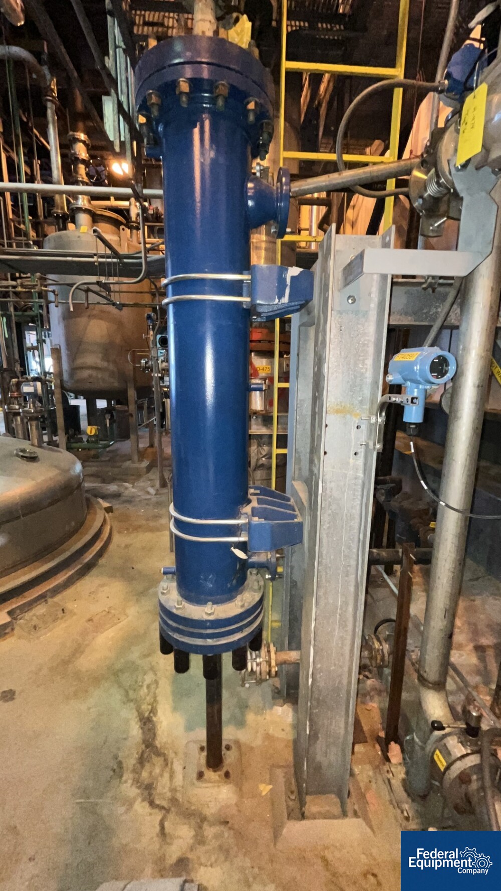 38.8 Sq Ft SGL Carbon Graphite Block Heat Exchanger, 100/100# | Federal ...