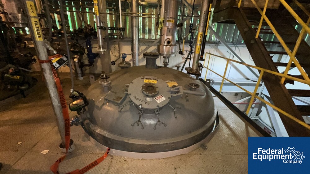 6,000 Gal Mueller Jacketed Receiver Tank, 316 S/S, 50/50# | Federal ...