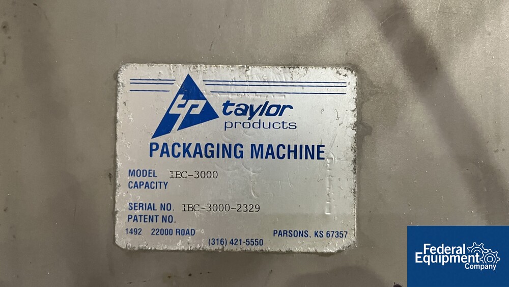 Taylor Products Super Sack Loading Stand, Model IBC-3000 | Federal ...