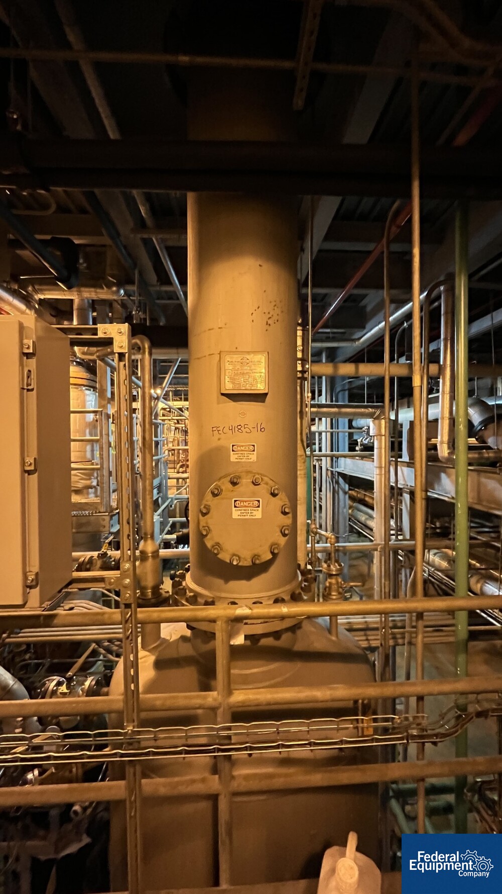 Plant Maintenance Vertical Scrubber Column, C/S, 15# | Federal ...