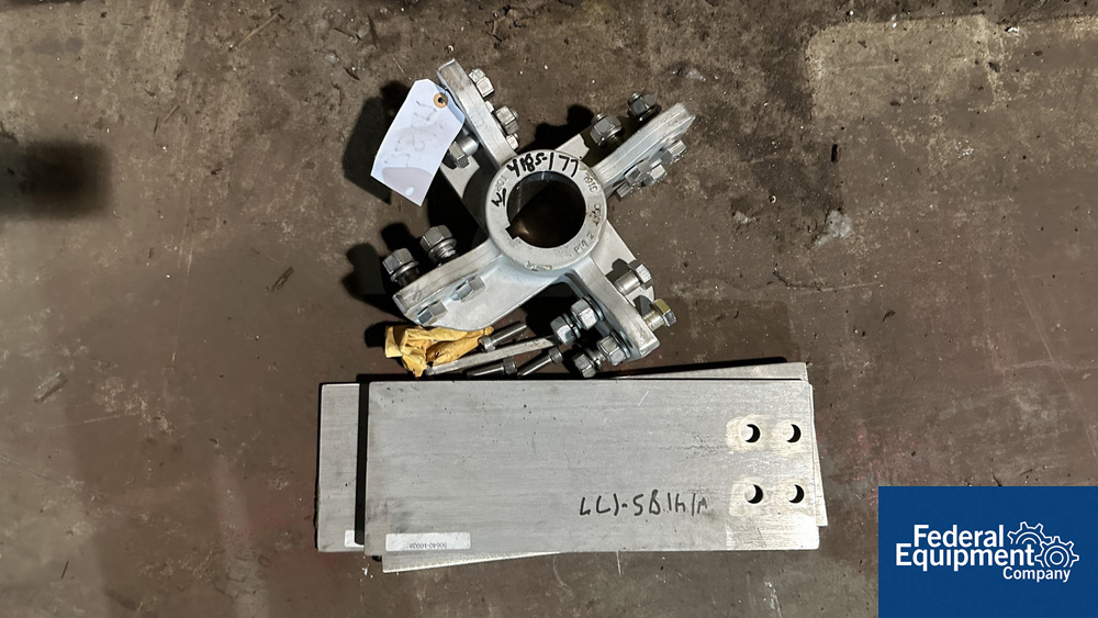 42" Turbine Agitator Blade and Hub Set, 316 S/S | Federal Equipment Company